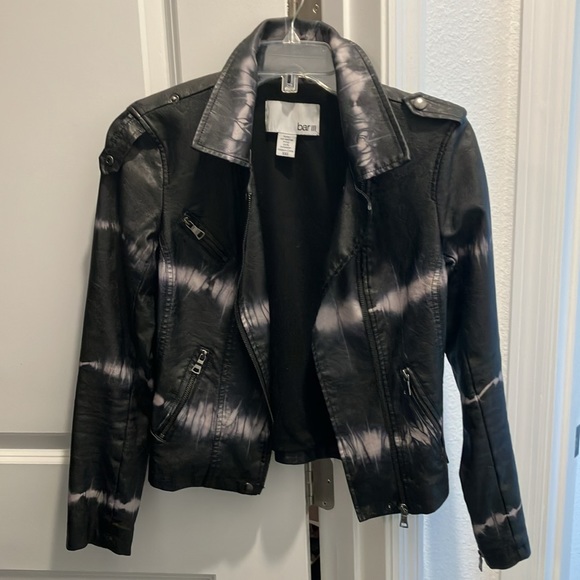 Bar III | Jackets & Coats | Bar Iii Black Leather Jacket | Poshmark